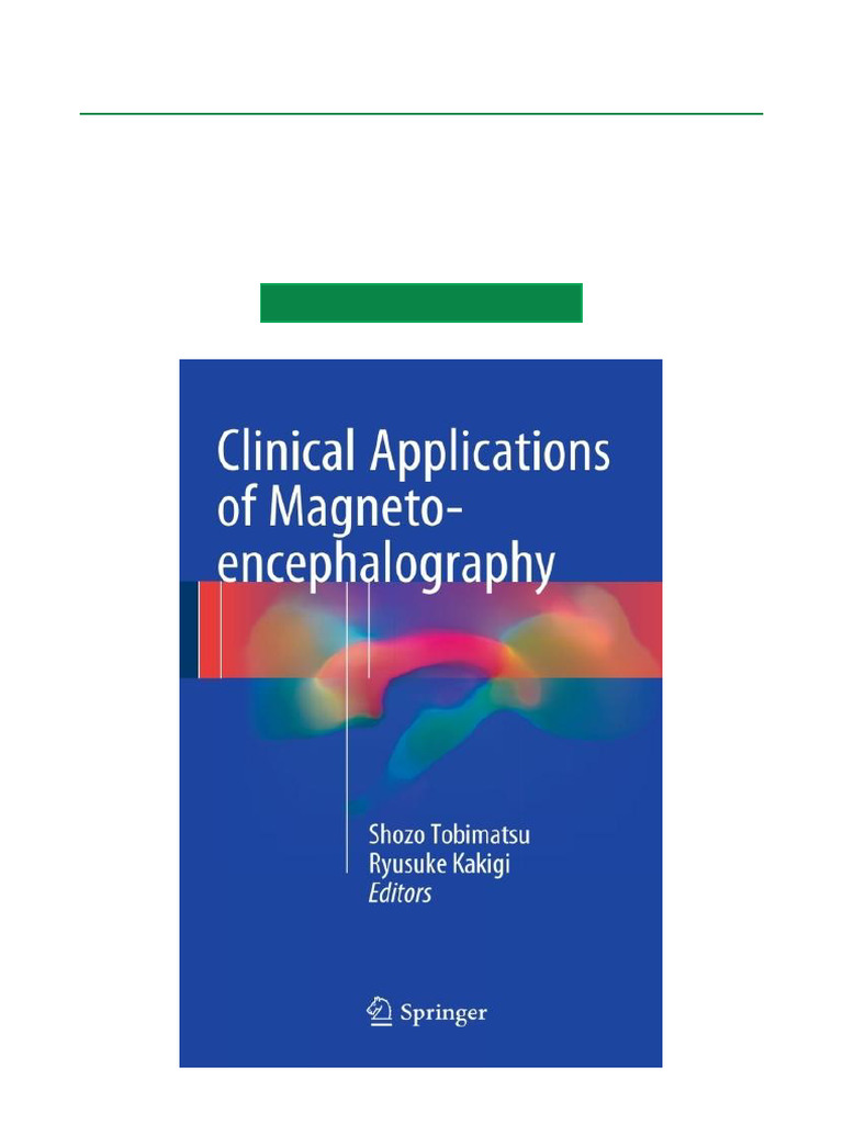 Clinical Applications of Magnetoencephalography Scribd Download | PDF ...