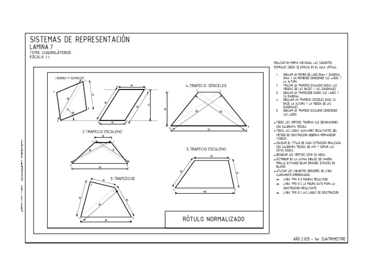 Lamina 07 | PDF | Geometría Elemental | Geometría euclidiana