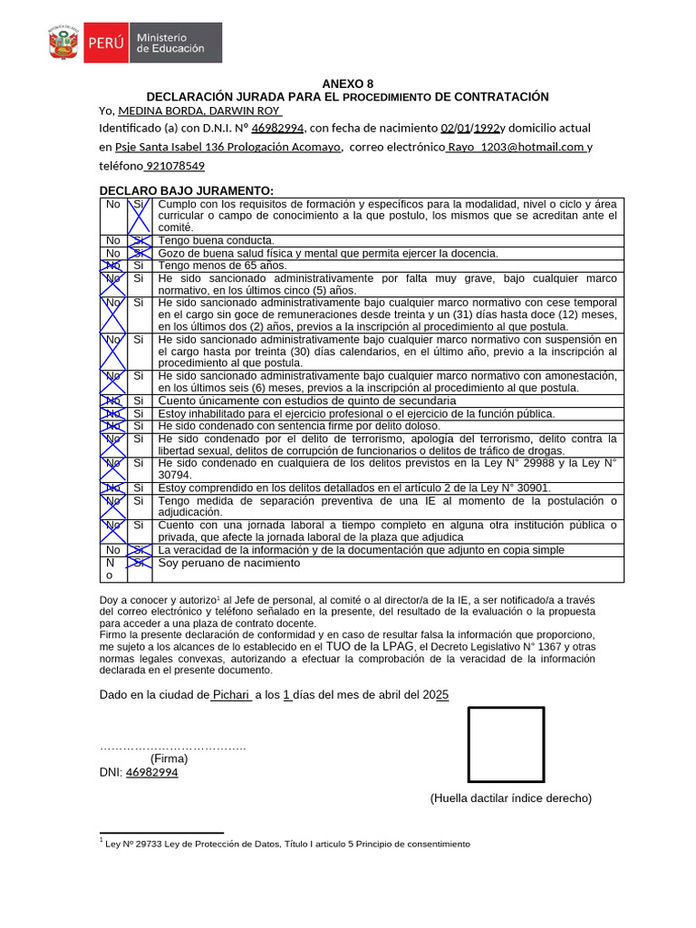 Anexo-8 2024 | PDF | Gobierno | Justicia