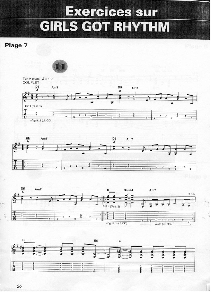 07 - Exercice Girls Got Rhythm | PDF