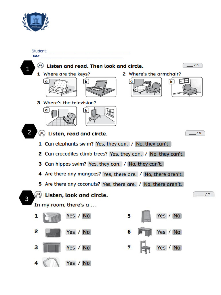 English 3B Middle Term Questionnaire P1T3 | PDF