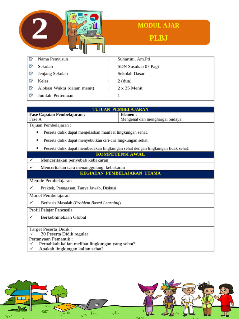 Modul Ajar PLBJ | PDF