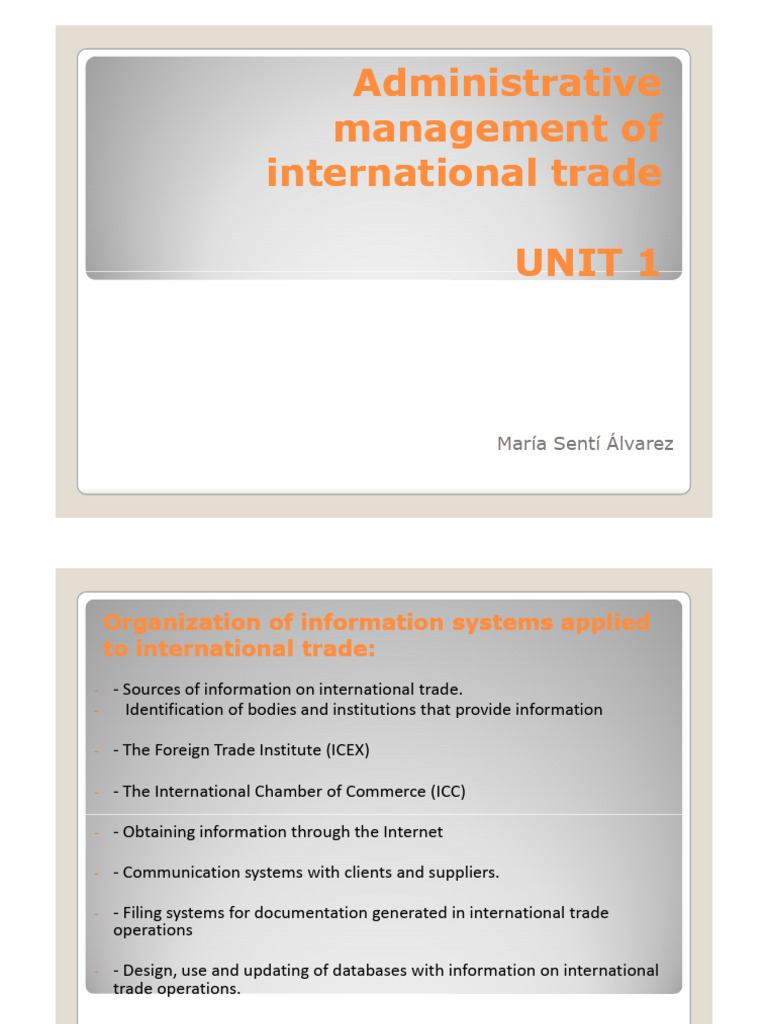 Managing International Trade Operations | PDF | Taxes | Exports