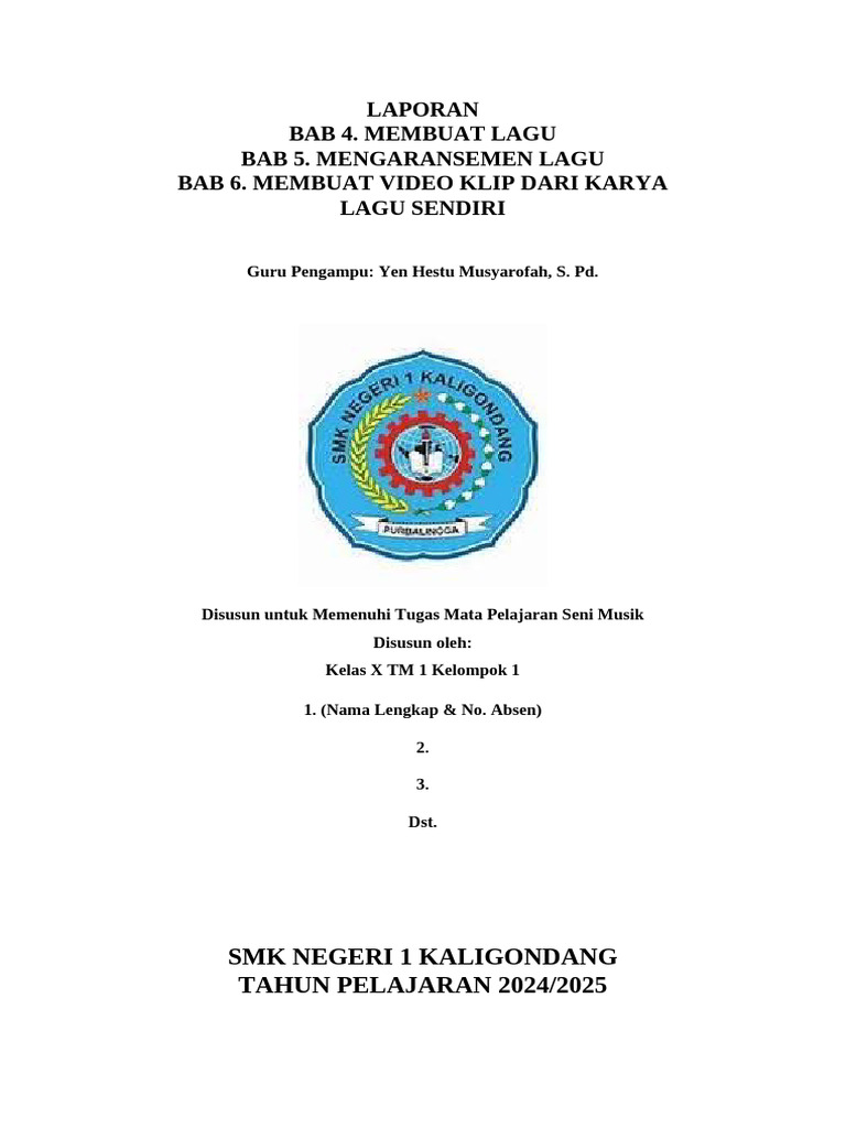 Laporan Bab 4-6 | PDF