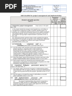 GAD Checklist for Project Management | PDF | Project Management ...