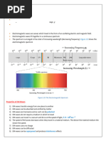 Electromagnetic Waves Project Class 12 | PDF | Electromagnetic ...