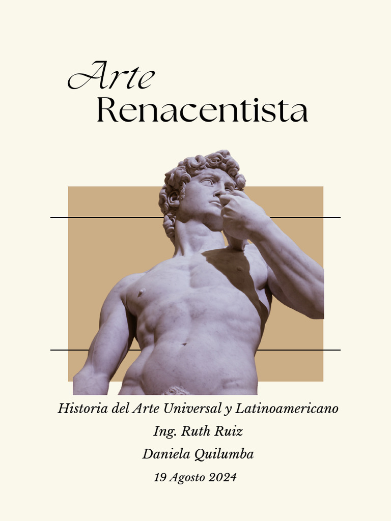 Arte Renacentista | PDF | Renacimiento | Leonardo Da Vinci