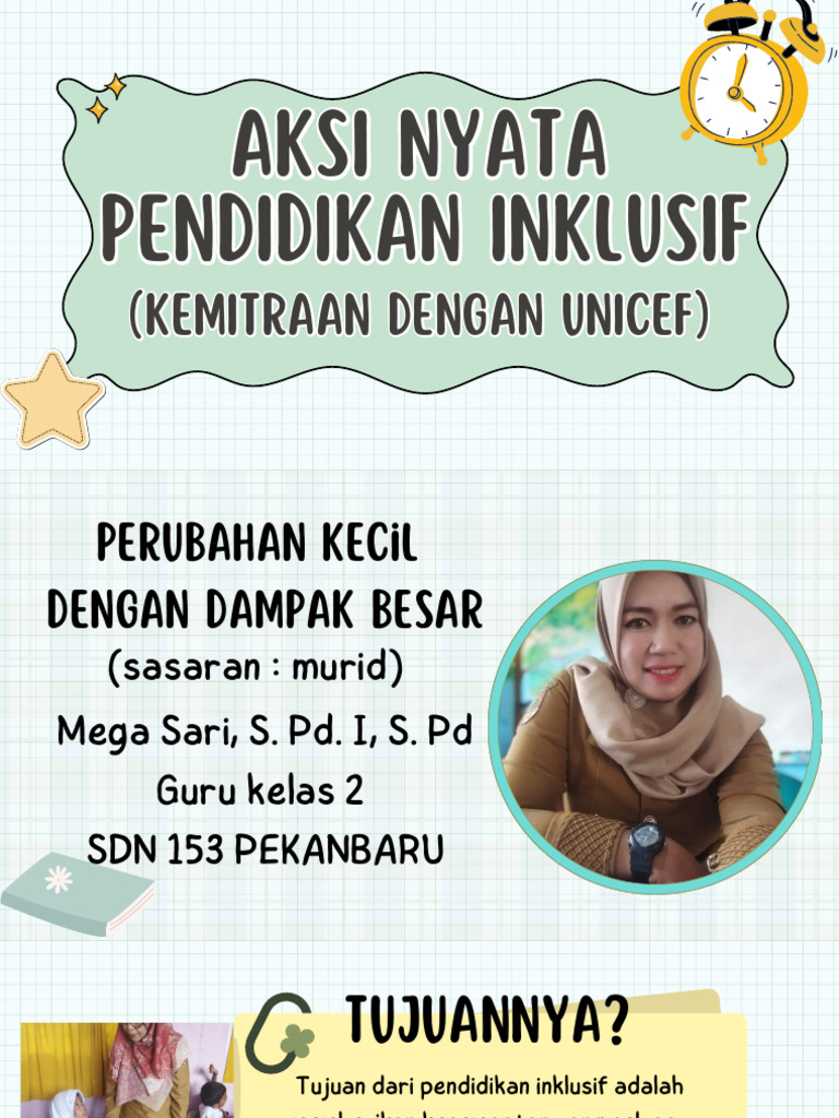 Aksi Nyata Inclusif Mega Sari Juli 2024 | PDF