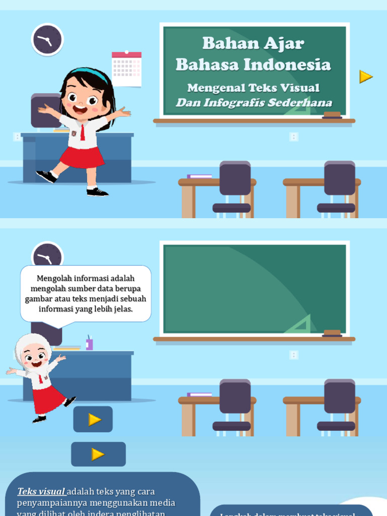 Bahan Ajar Teks Visual | PDF