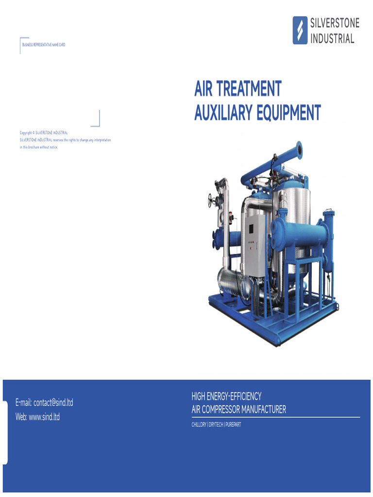 SIND - EN CHILLDRY - DRYTECH - PUREPART Air Dryer Brochure 2024 V5.0 | PDF