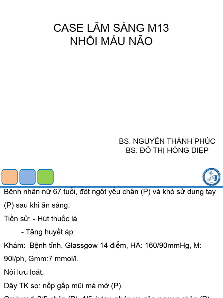 M13 CLS Tai biến mạch máu não | PDF