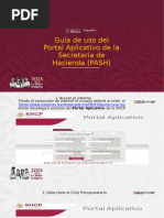 Guia de Uso Del Portal Aplicativo PASH 2021 | PDF | Contraseña | Información