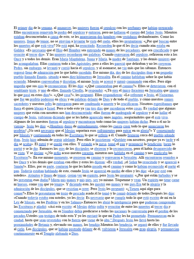 lectio | PDF | Jesús | La resurrección de Jesús