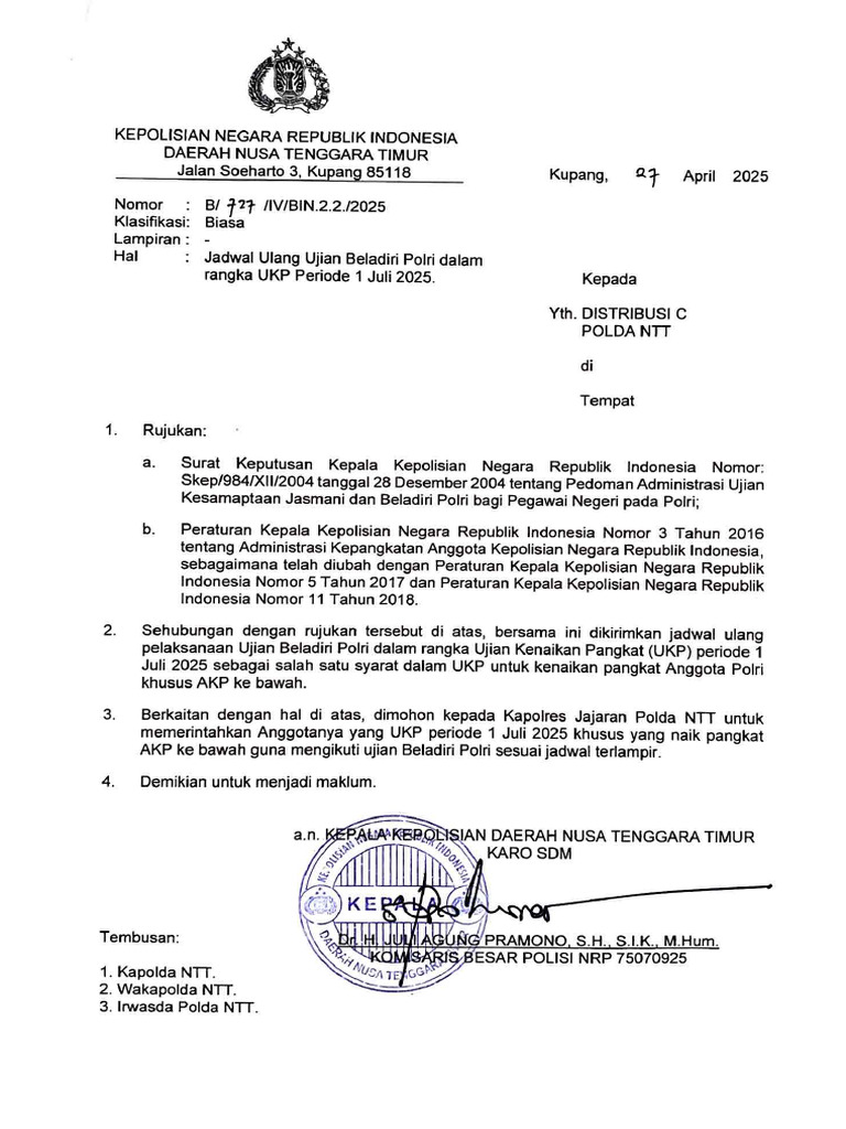 Surat Pemberitahuan | PDF