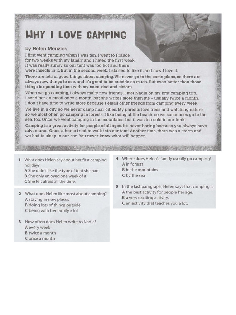 reading practice | PDF