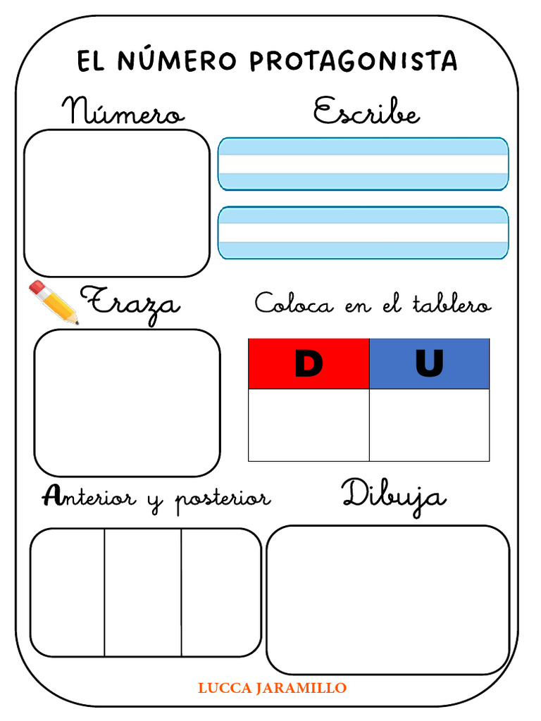 TABLERO DE VALOR POSICIONAL 1ro | PDF