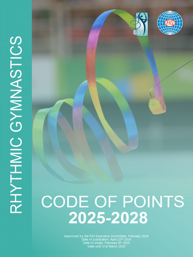En - 1.1 - RG Code of Points 2025-2028 - Valid Until 31st March 2025 ...