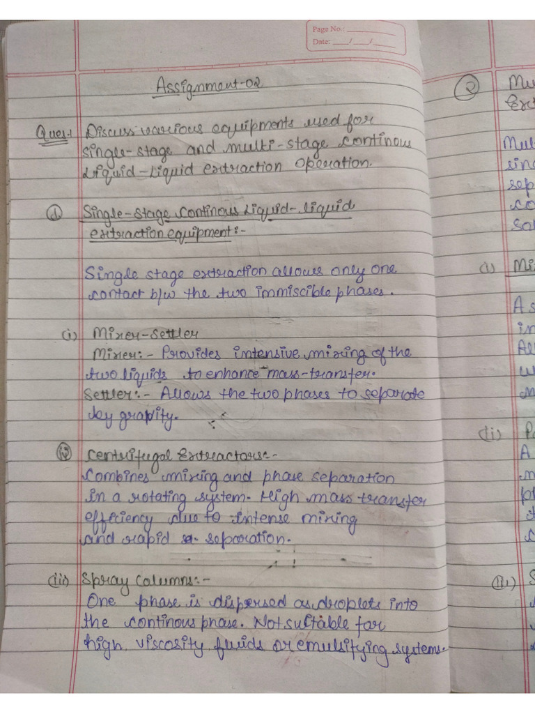 Masa Transfer Assignment | PDF