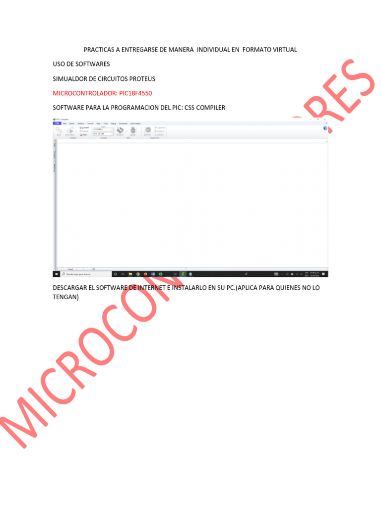 Practicas Segundo Parcial Microcontroladores | PDF