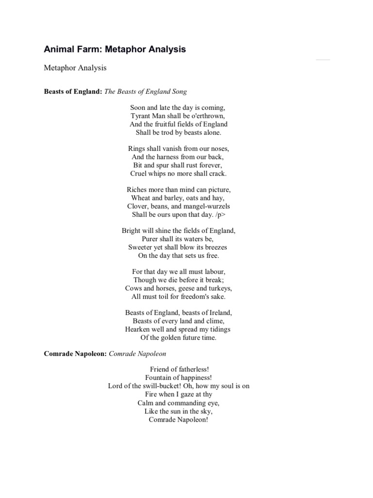 Animal Farm | PDF | Communism | Soviet Union