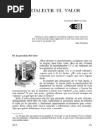 El Valor Del Coraje | PDF | Valor | Sicología