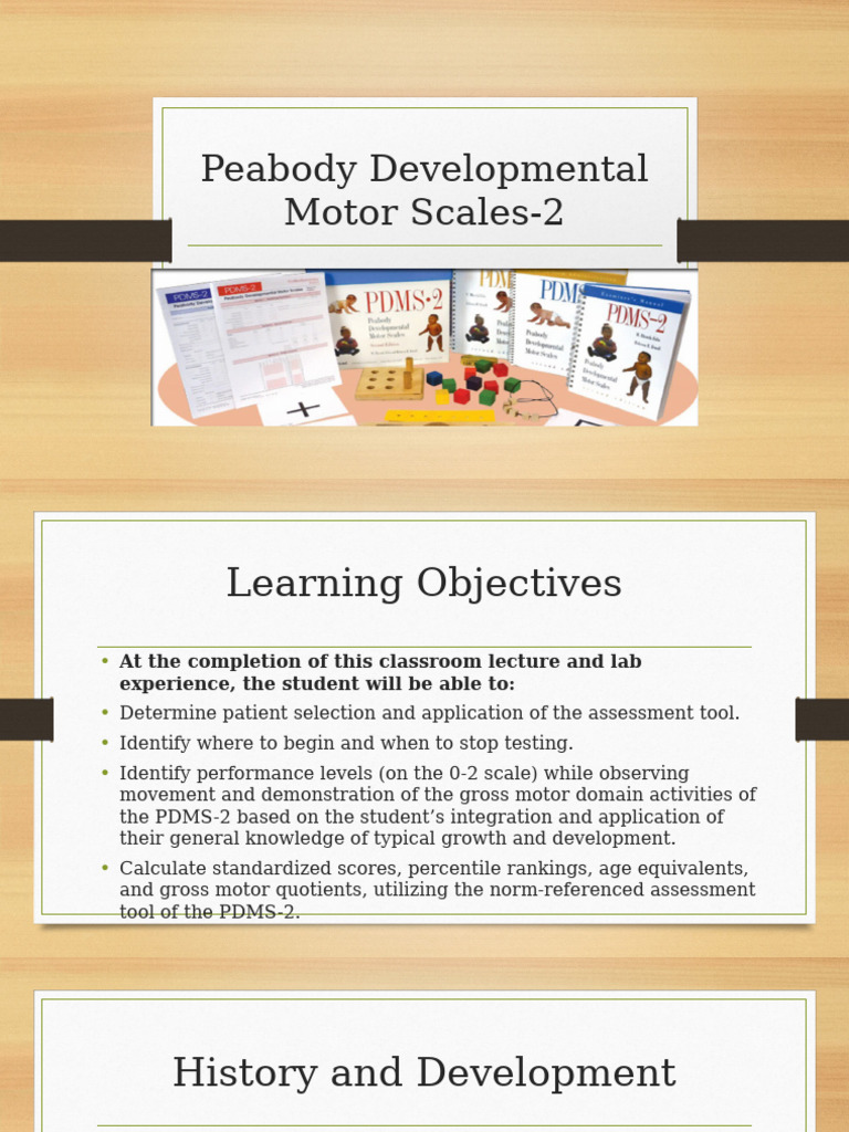 Peabody-Developmental-Motor-Scales-2-Student-Edition | PDF | Standard ...