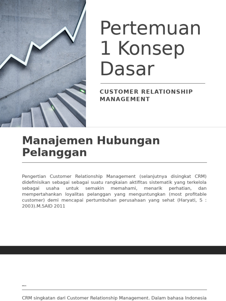 Pertemuan 1 Konsep Dasar | PDF