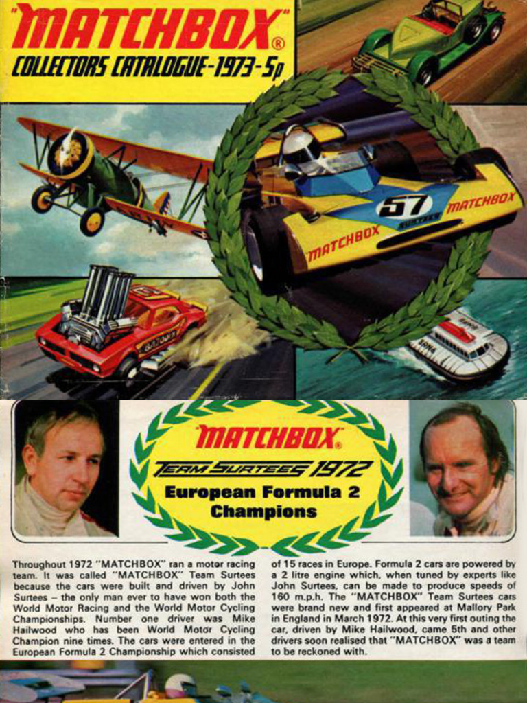 Matchbox 1973 Eeuu | PDF
