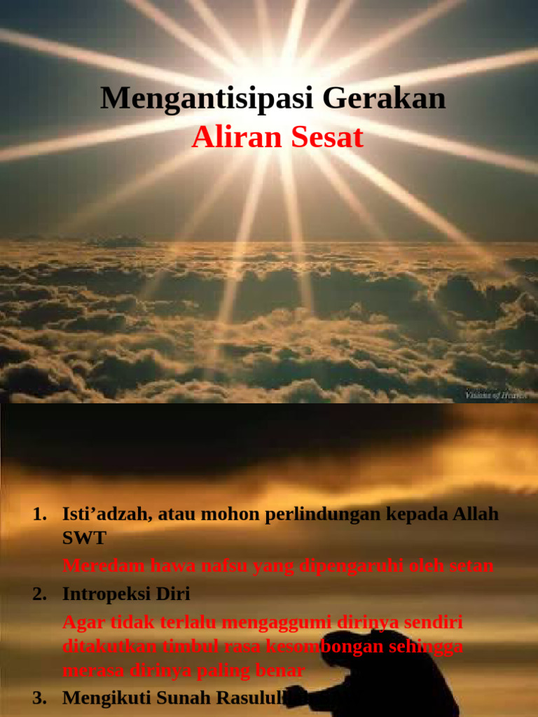 Cara Mengatasi Aliran Sesat | PDF