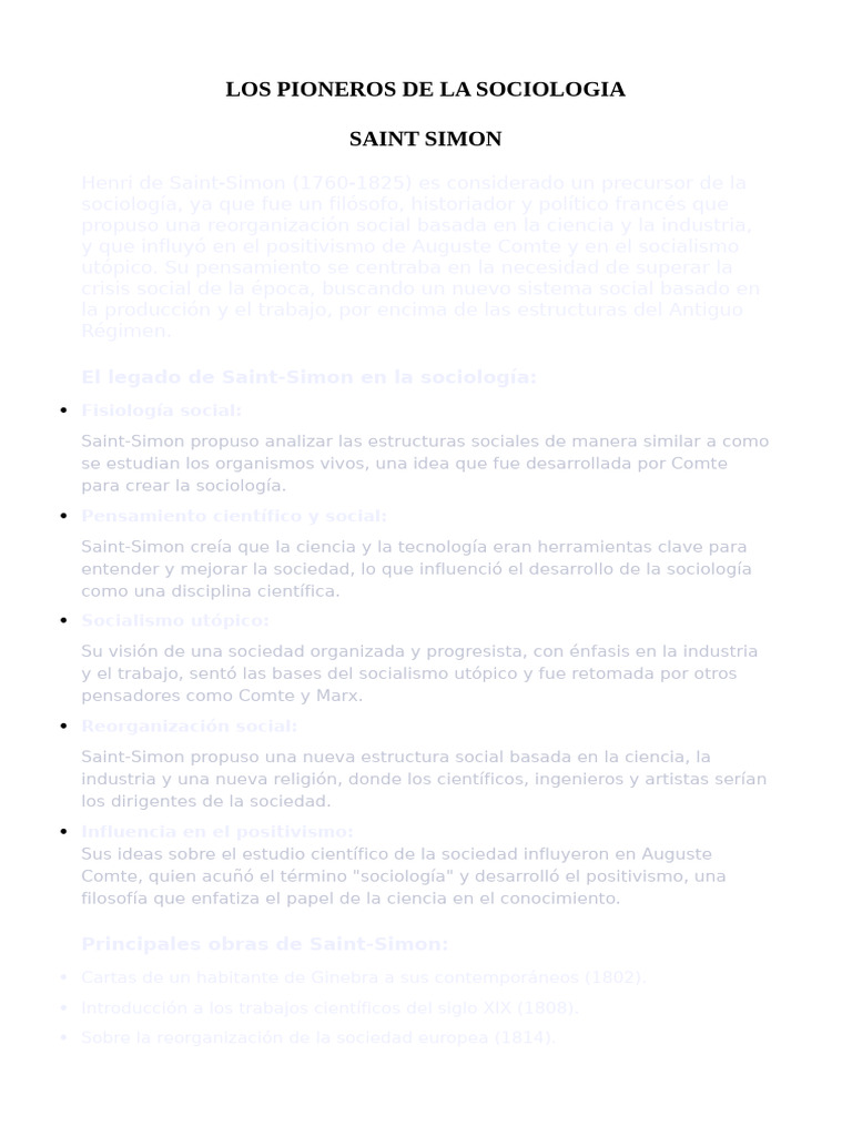 Teorias Sociologicas 4 | PDF | Positivismo | Sociología