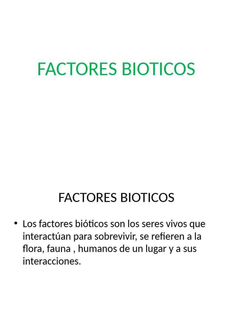 COMP. BIOTICO YA - PPTX 13 | PDF | Especies introducidas | Fauna