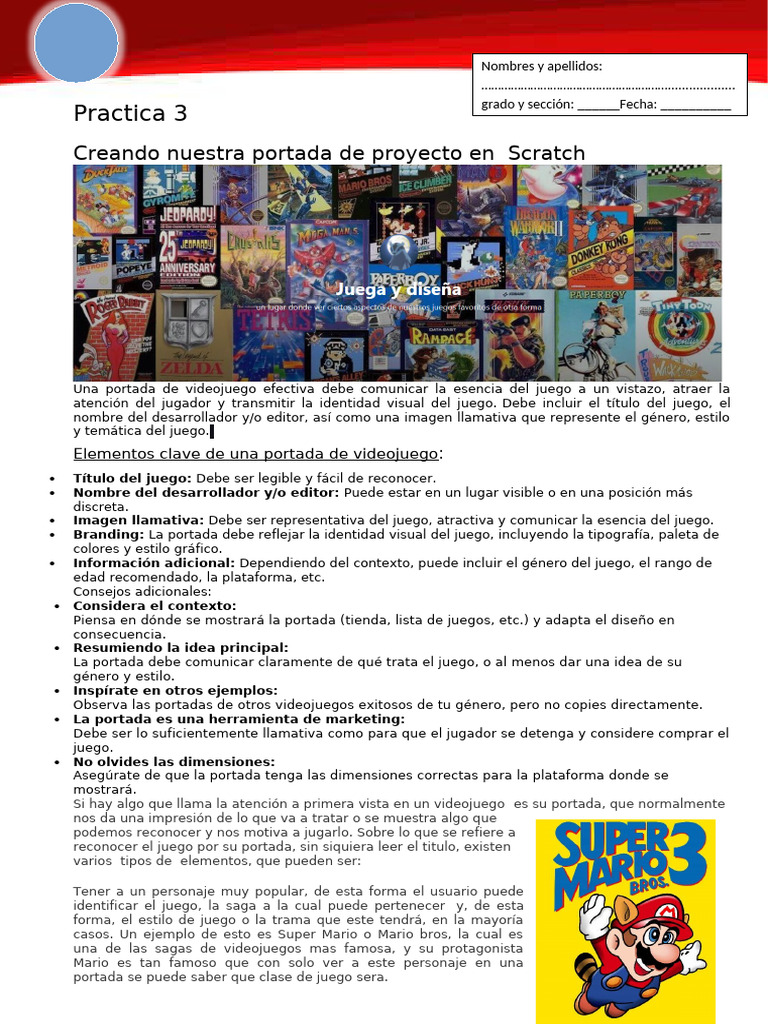 Creando Portadas | PDF | Scratch (lenguaje de programación)