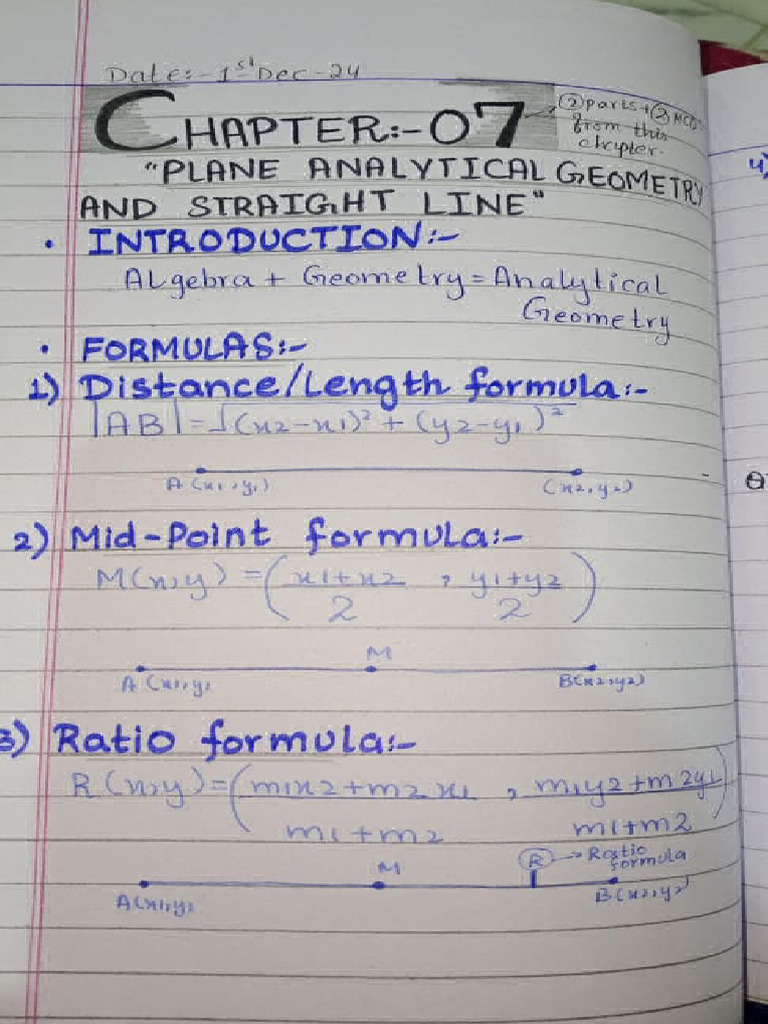 Maths Chapter 7 Full and 9.1 | PDF