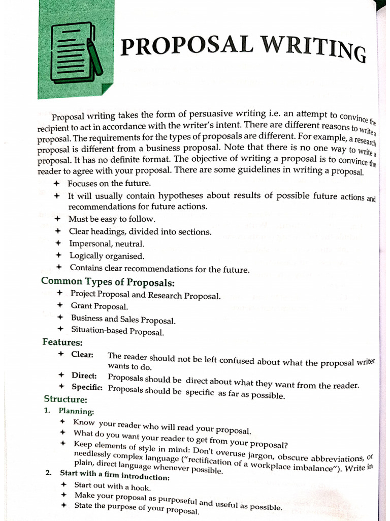 Proposal Writing | PDF