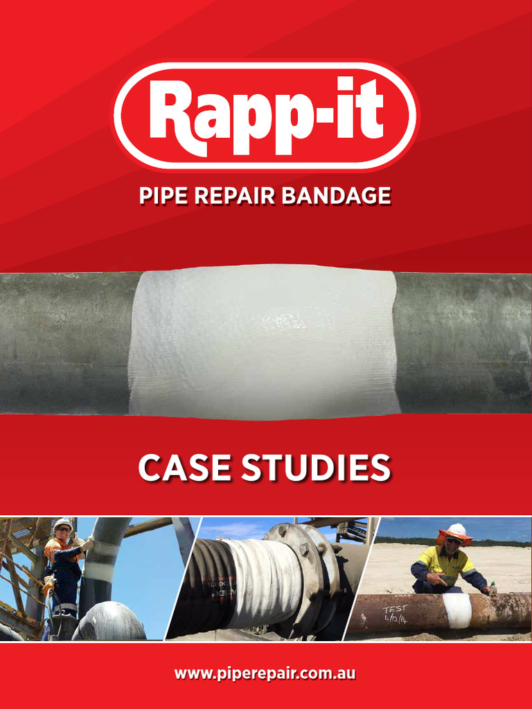Rapp It Pipe Repair Kit Case Studies | PDF | Pipe (Fluid Conveyance) | Valve