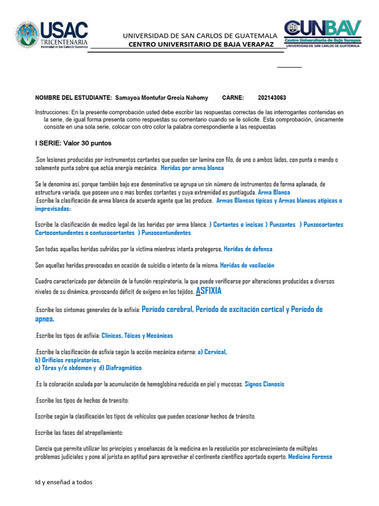 Número 42 Grecia Nahomy Samayoa Montufar | PDF