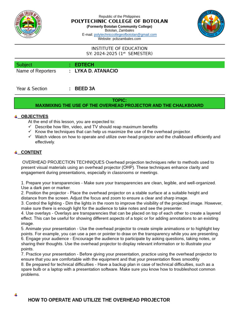 edtech written report lyka | PDF | Light