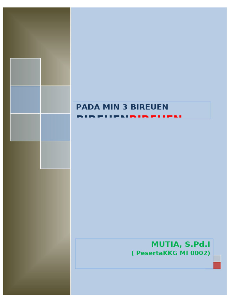 Contoh Laporan PKB | PDF