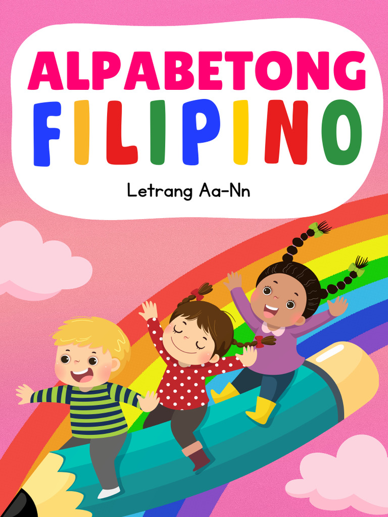 Mga Letra Worksheet A-N Cover | PDF