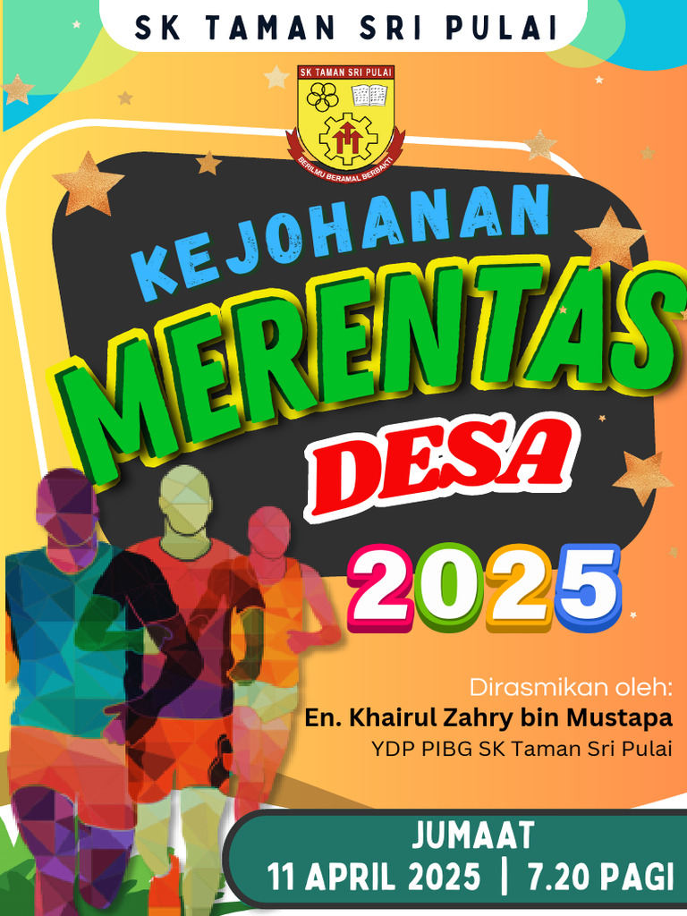 Buku Program Kejohanan Merentas Desa SKTSP 2025 | PDF