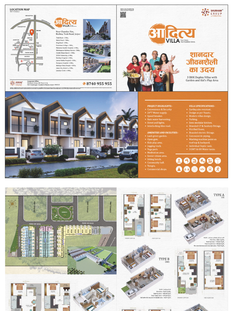 Aditya Villa Brochure | PDF