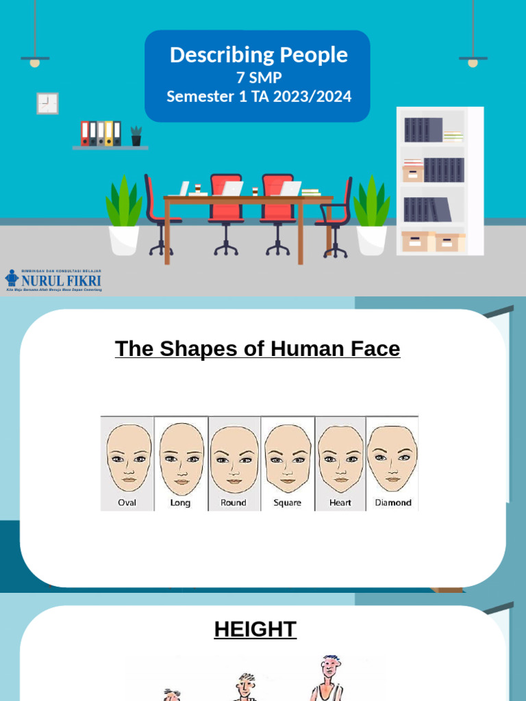 Describing People: Traits and Exercises | PDF | Hair | Human Appearance