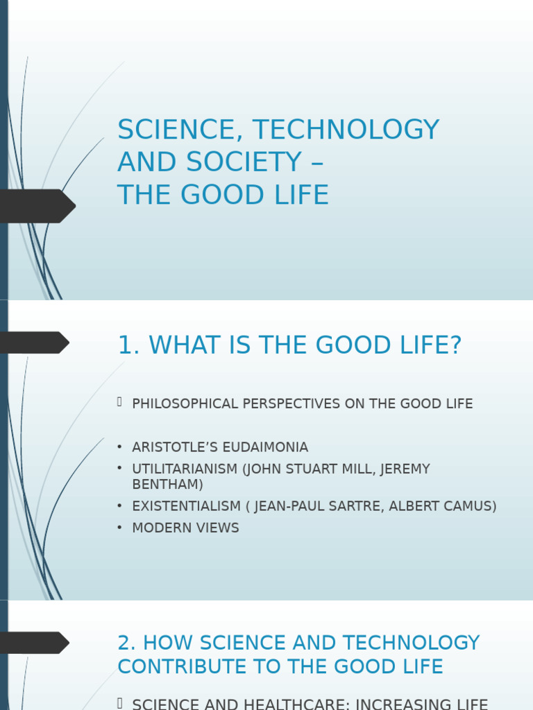 Sts Good Life Grp5 | PDF