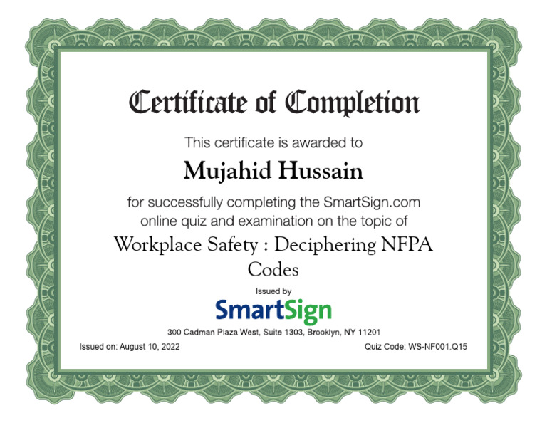 Deciphering NFPA Codes | PDF
