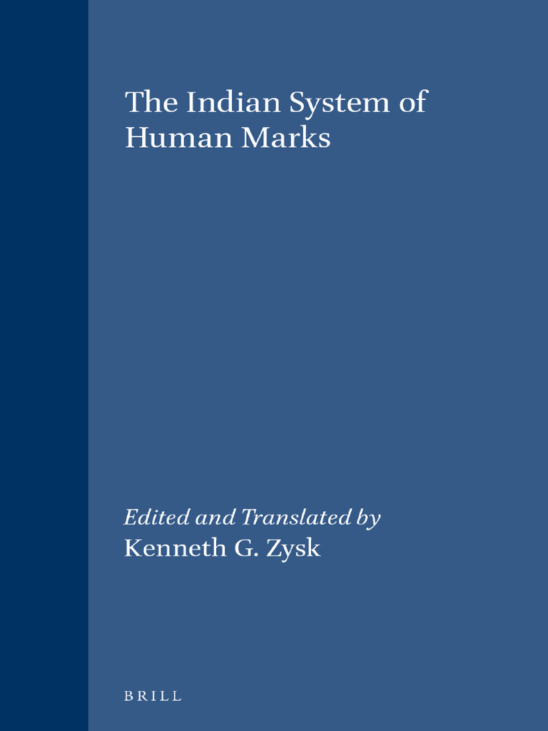 The Indian System of Human Marks | PDF | Sanskrit | Puranas