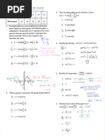 AP Precalculus Unit 3 Review Guide | PDF | Mathematical Analysis | Discrete Mathematics