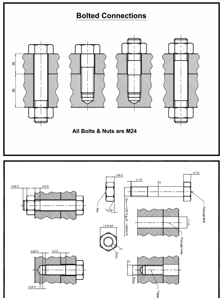 Bolted Connections HW | PDF