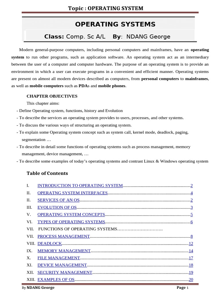 Chap 4 - Operating System - 091936 | PDF | Operating System | File System