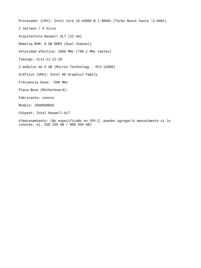 Caracter i Sticas | PDF