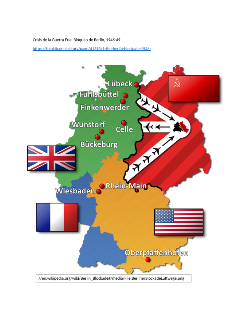 Bloqueo de Berlín: Crisis 1948-49 | PDF | Guerra Fría | Alemania occidental